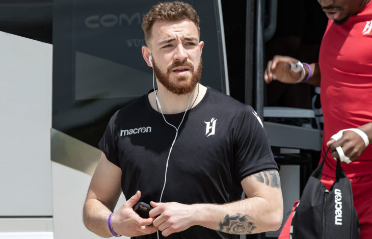 Pre-season or basic training? Anthony Novak was army-bound before Forge ...