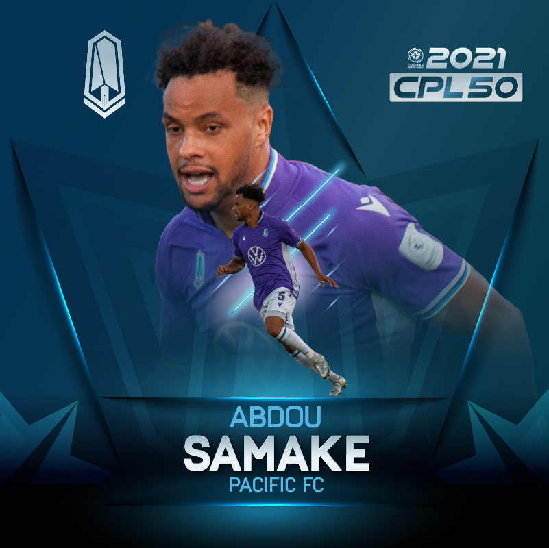 CPL50 – 47. Abdou Samake (Pacific FC) – Canadian Premier League