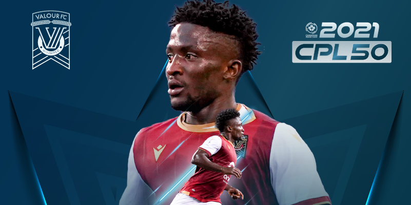 CPL50 – 34. Raphael Ohin (Valour FC) – Canadian Premier League