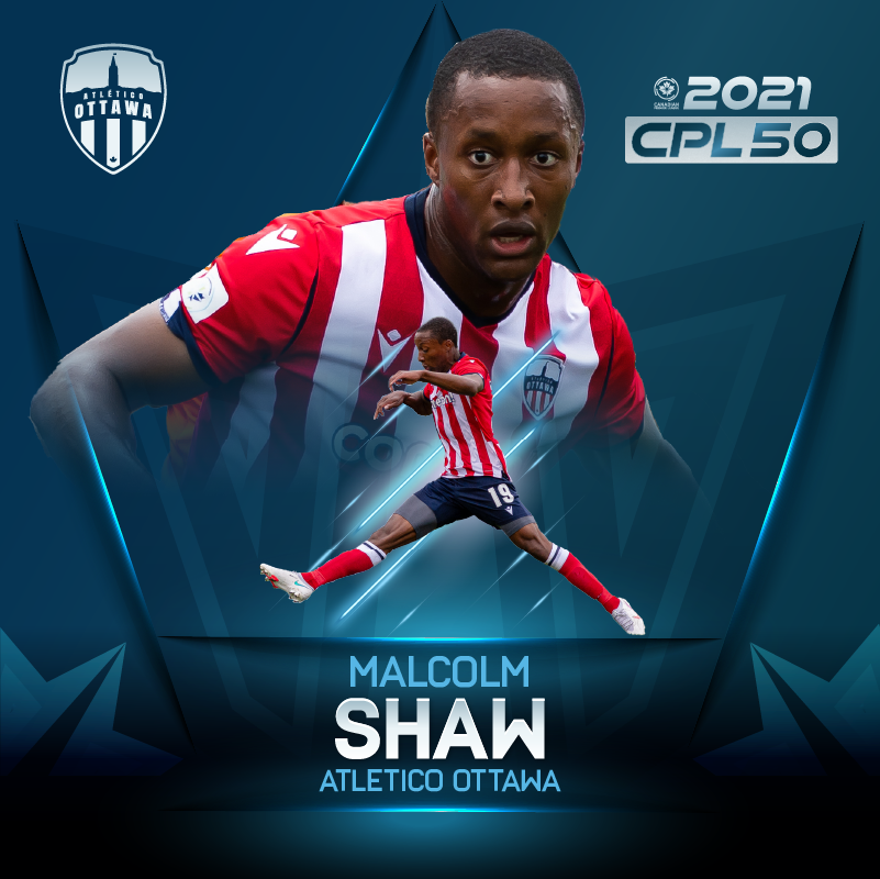 CPL50 – 21. Malcolm Shaw (Atlético Ottawa) – Canadian Premier League