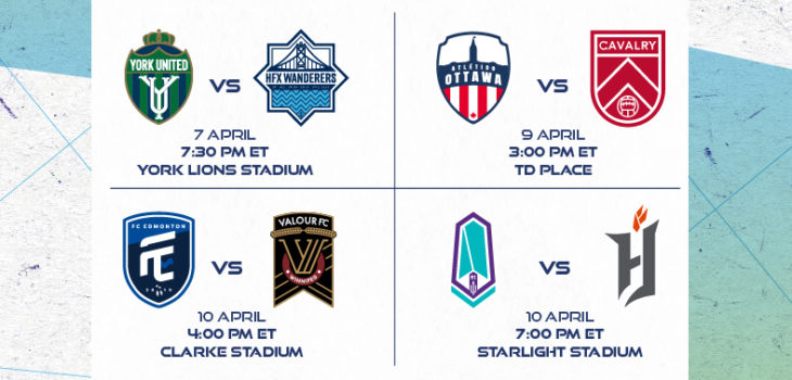 2022 CPL Season presented by WestJet: Playoff format, opening weekend ...