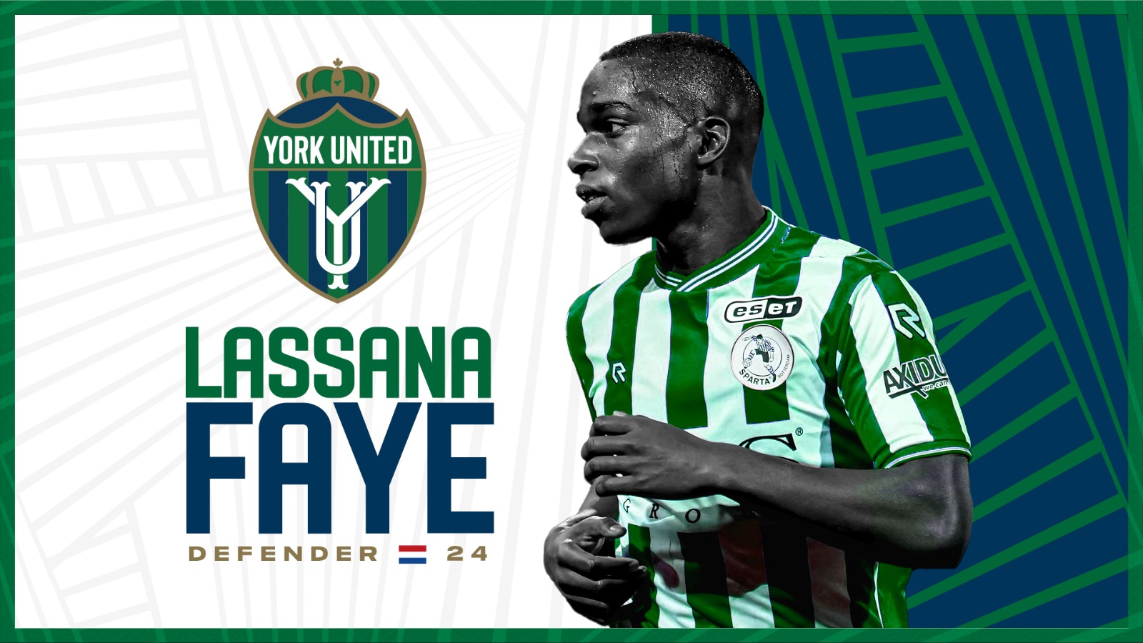 York United FC announce signing of Dutch defender Lassana Faye ...