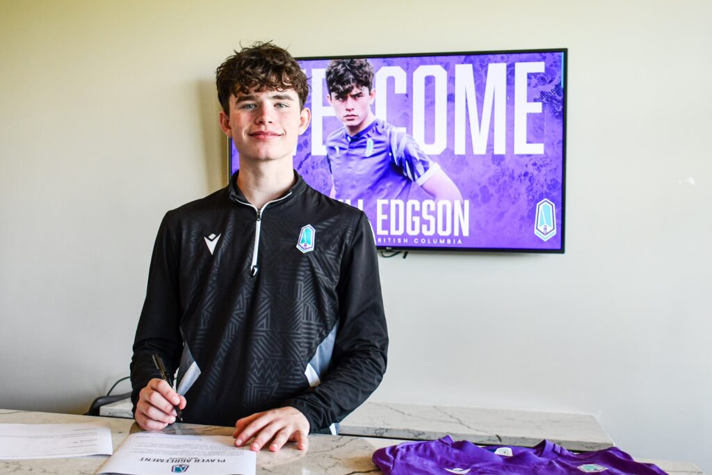 Pacific FC sign Victoria-born fullback Will Edgson to development contract